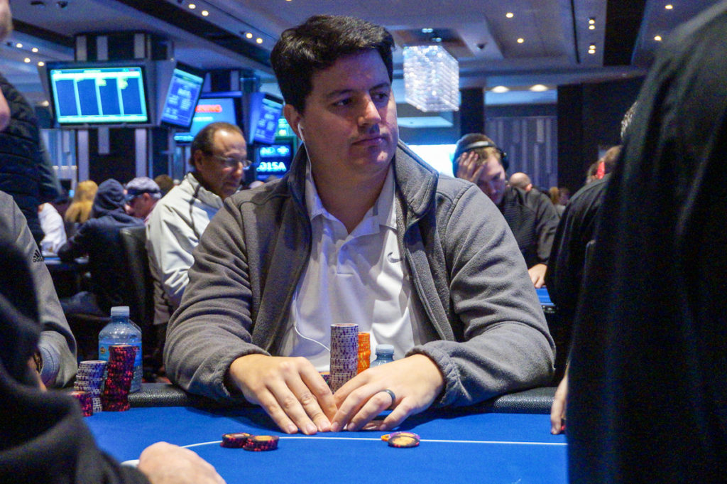 Main Event: Brandon Caputo Near the Top | Seminole Hard Rock Tampa Poker