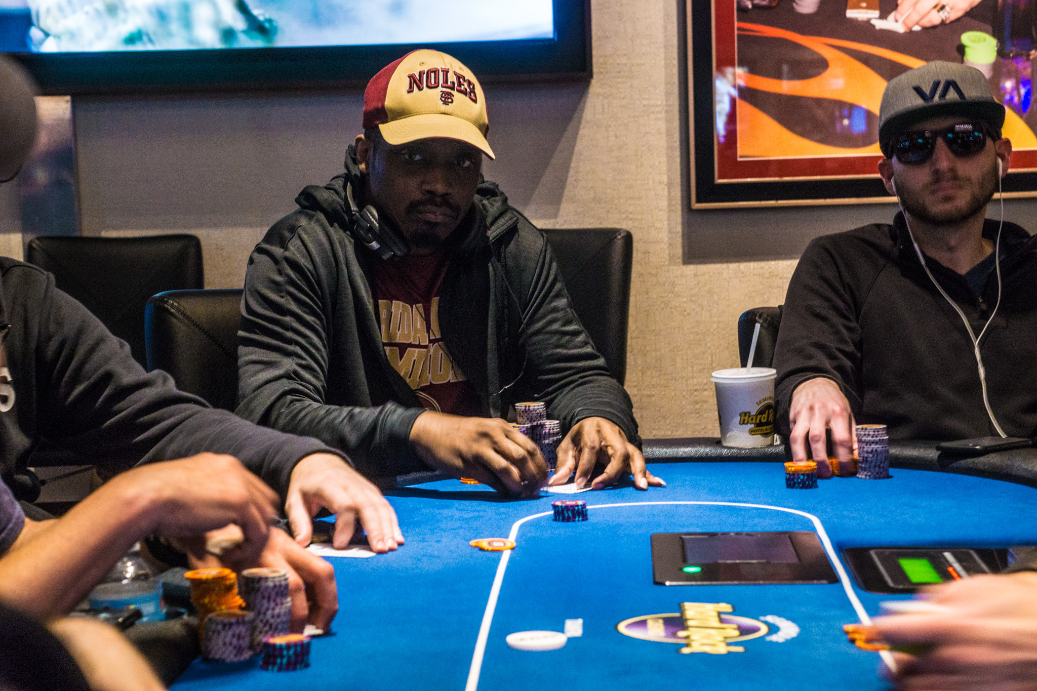 Main Event Day 1C: Chad Kitchen Bags Flight Lead | Seminole Hard Rock ...