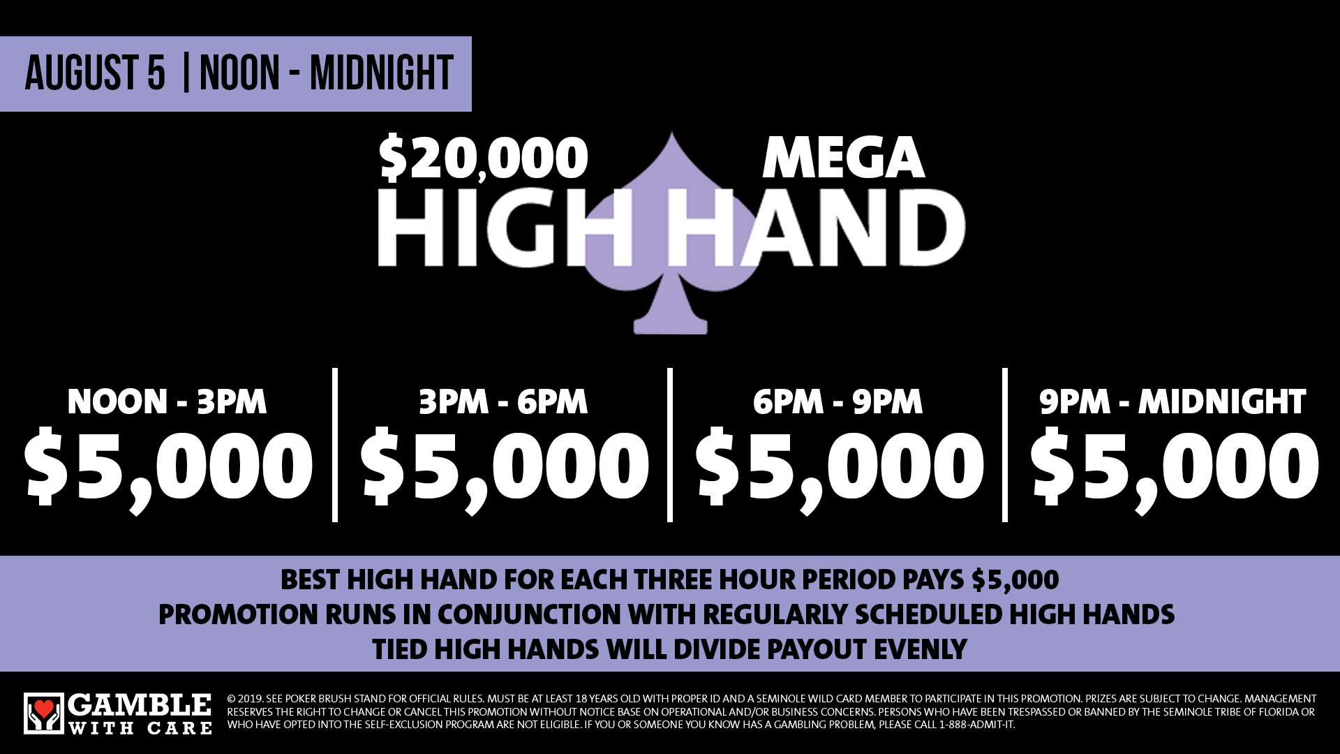 Seminole Hard Rock Tampa Poker