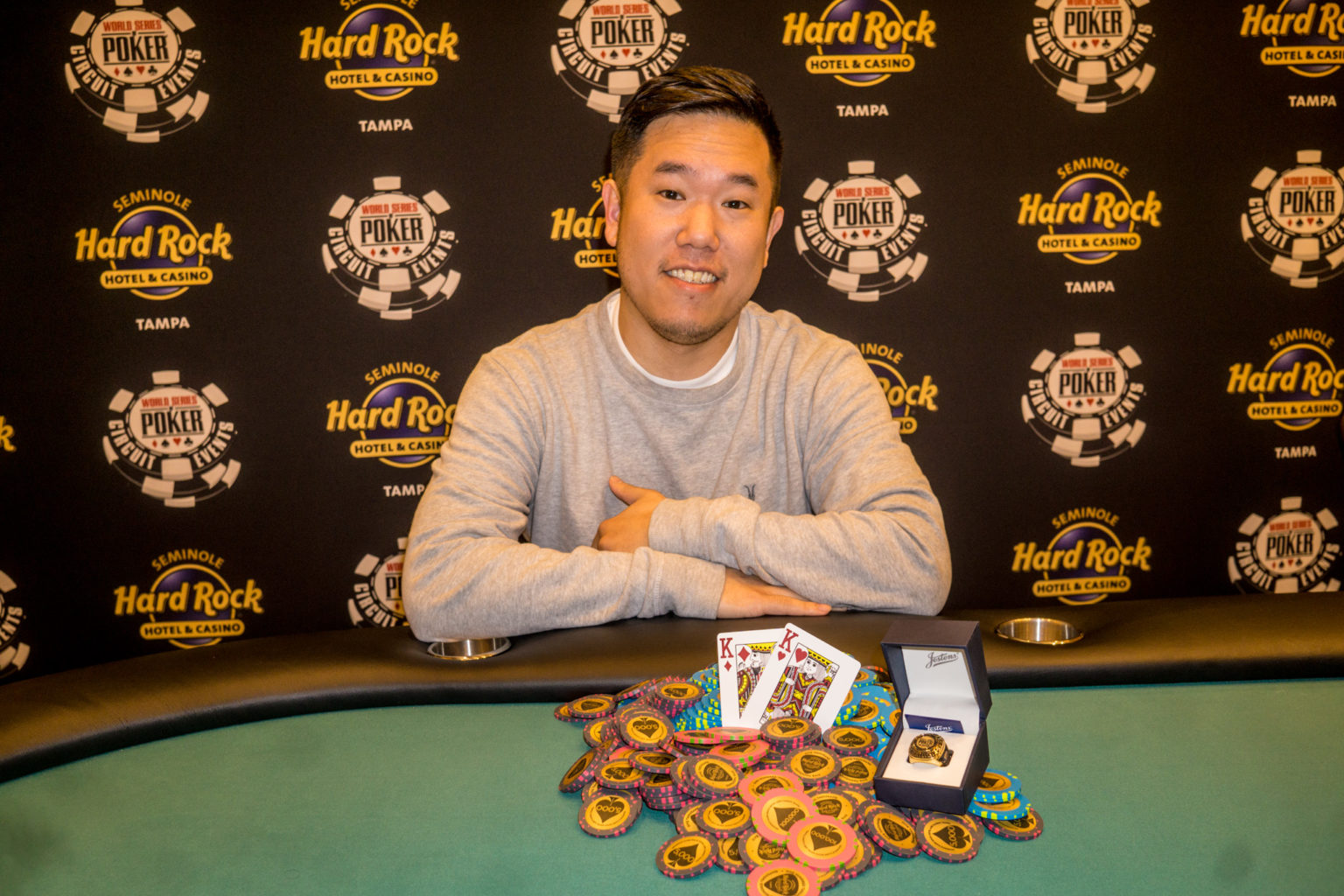 Event 4: Ryan Yu Wins First WSOP Circuit Ring | Seminole Hard Rock ...