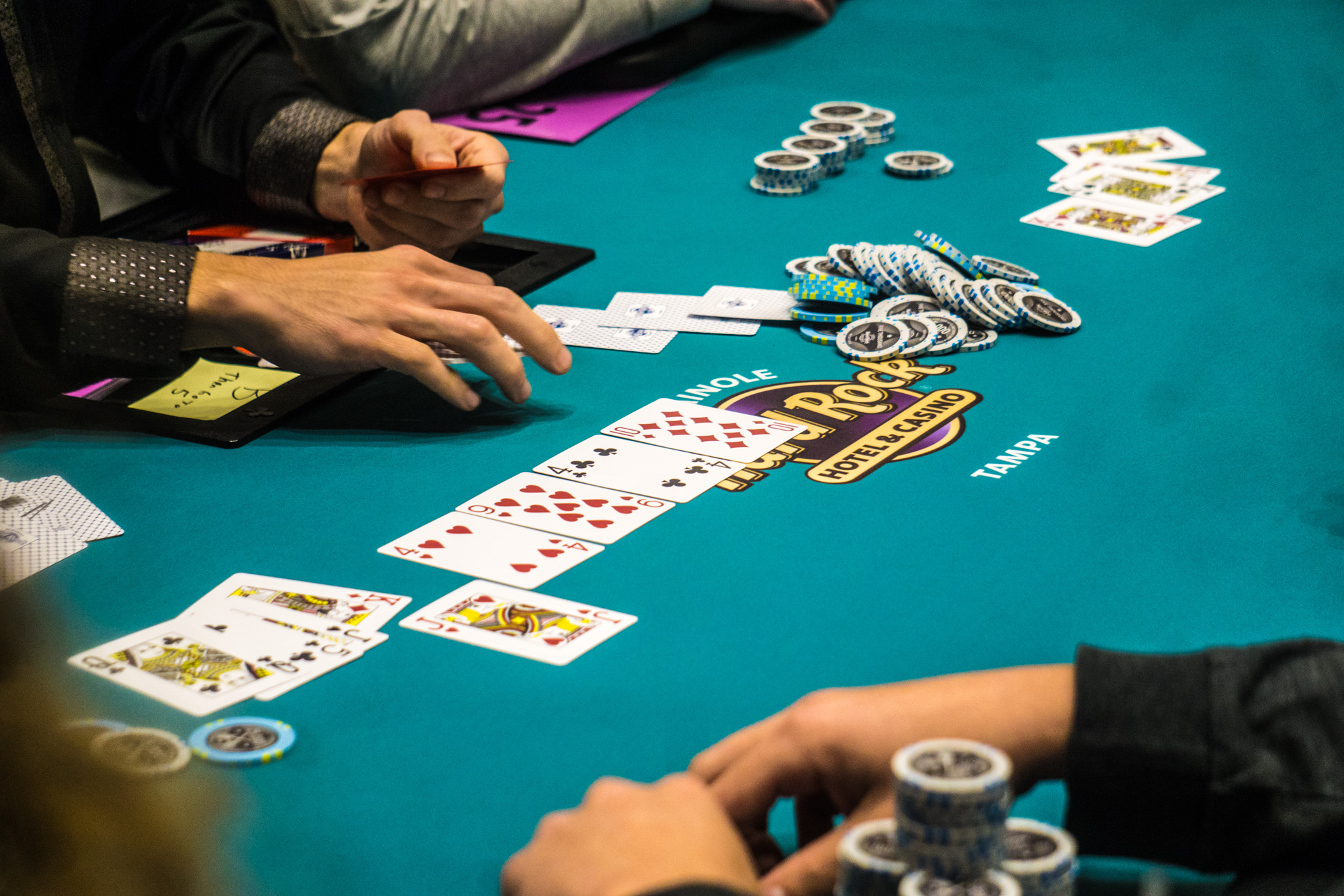 Event 7: Yi Chi Li Doubles Through David Prociak | Seminole Hard Rock ...