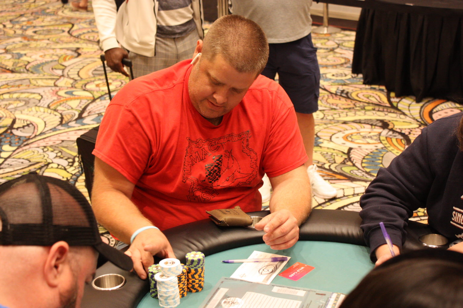 Event 1: Day 2 Ends with Adam Quimby Leading the Final Seven Players ...