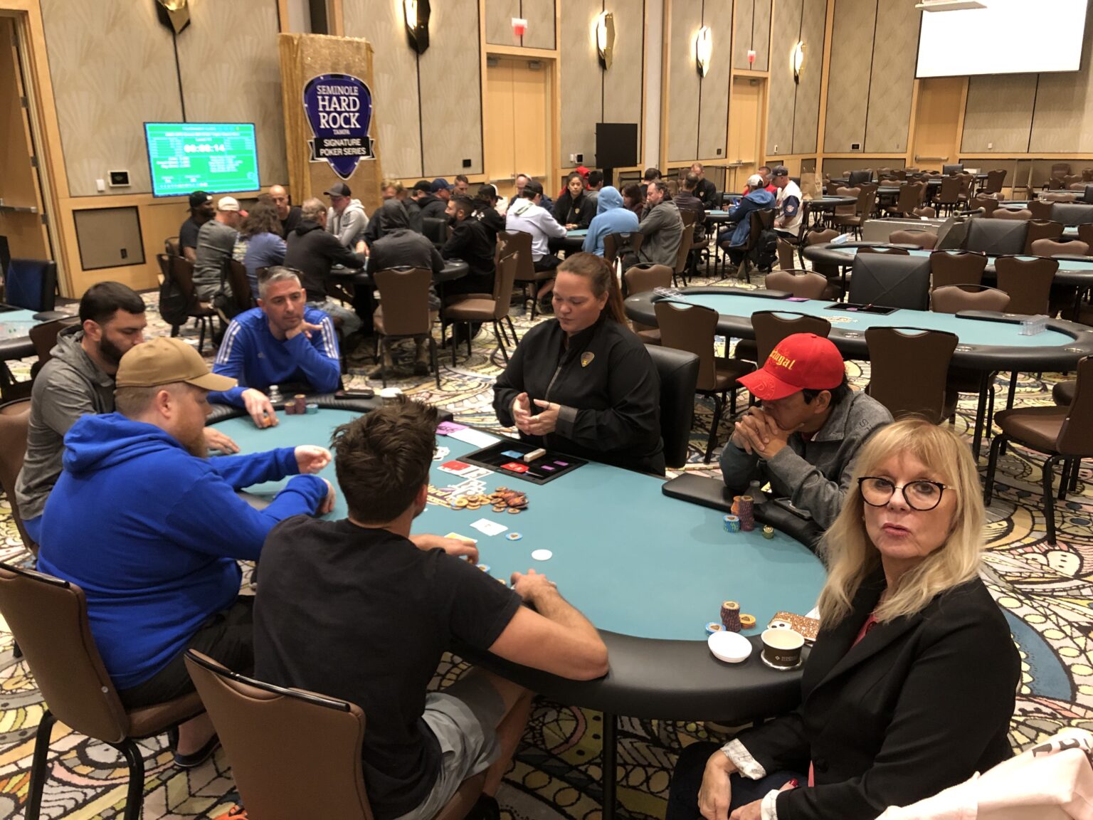 Event 24: Final Table Seating Chart with Chip Counts | Seminole Hard ...