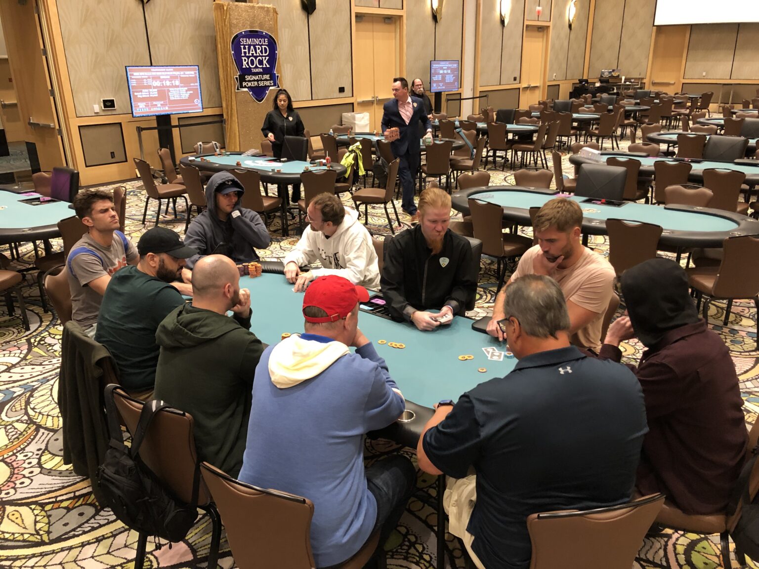 Event 12: Final Table Seating Chart with Chip Counts | Seminole Hard ...