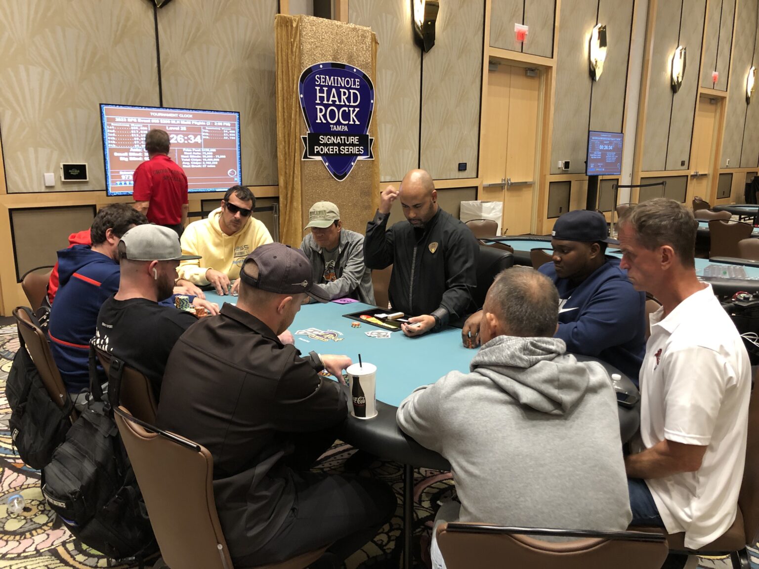 Event 9: Final Table Seating Chart with Chip Counts | Seminole Hard ...