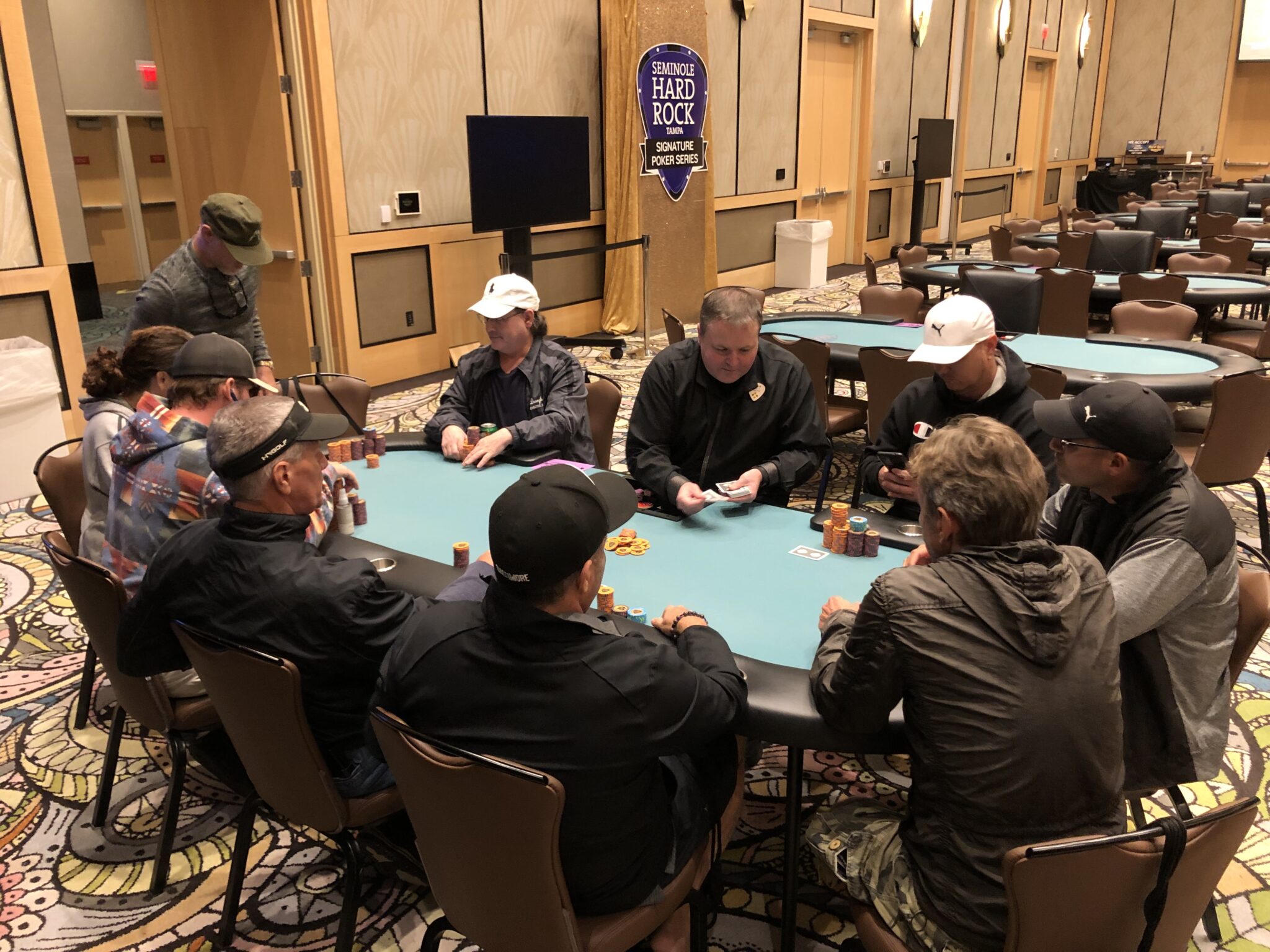 Event 16: Final Table Seating Chart with Chip Counts | Seminole Hard ...
