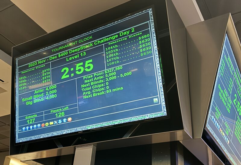 2023 Nov - Dec DeepStack Challenge: Day 2 Seating Assignments ...