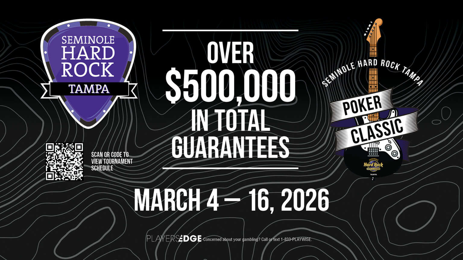 2026 Tampa Poker Classic | Seminole Hard Rock Tampa Poker